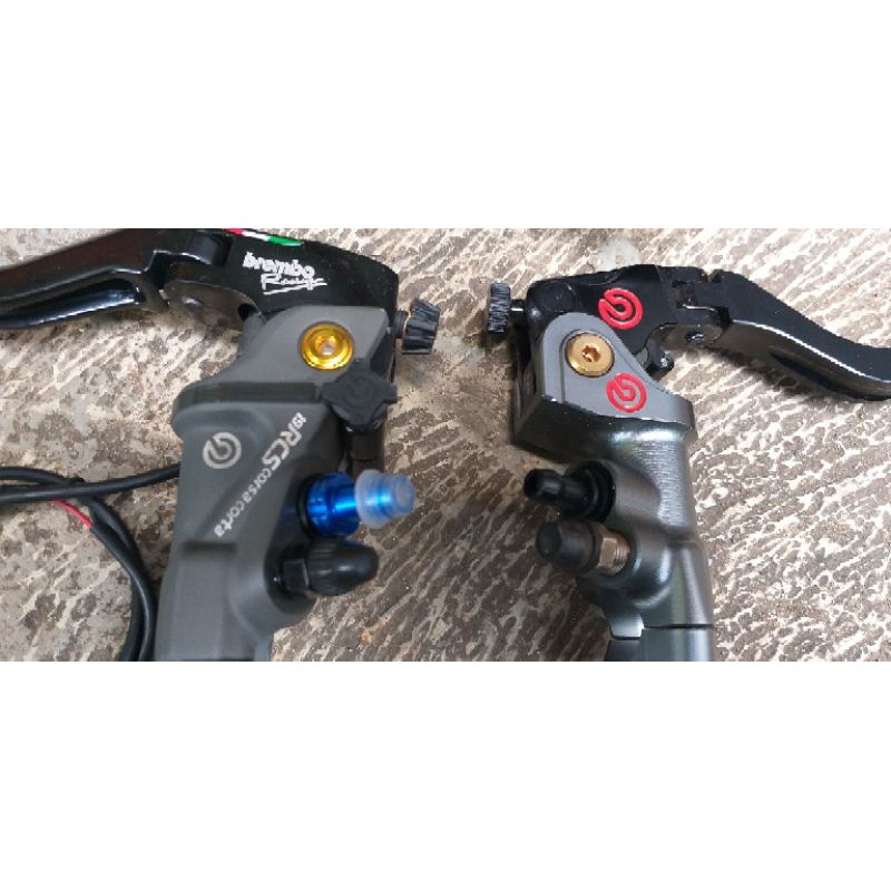 Jual master rem brembo...kanan brembo gp cnc dan kiri brembo RCS19 ...