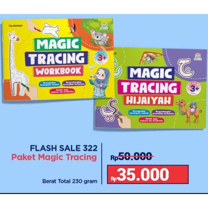 Jual Paket Buku Magic Tracking Hijaiyah | Shopee Indonesia