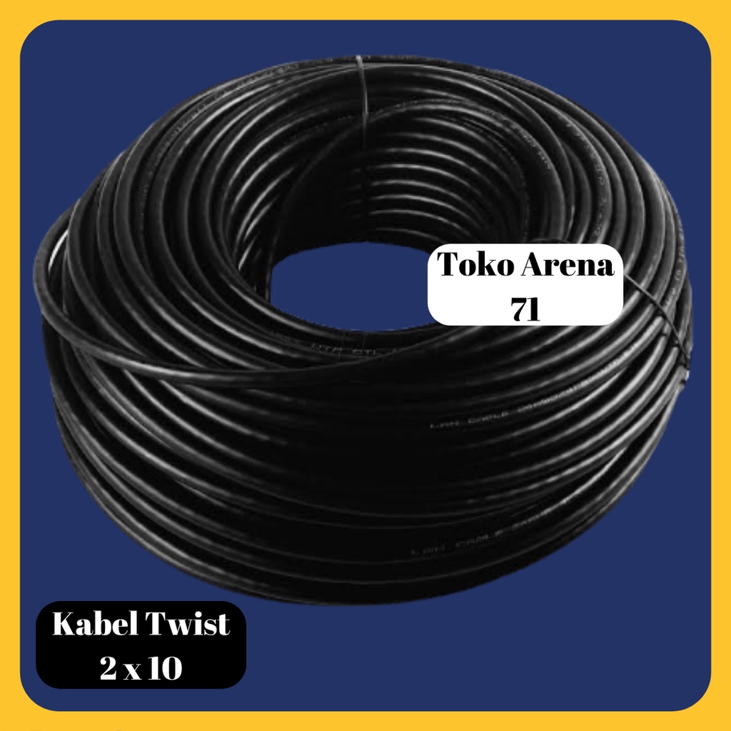 Jual Kabel PLN TIC SR twisted NFA2X 2x10mm2 MERINDO ( 2x10mm 2x10 mm 2 ...