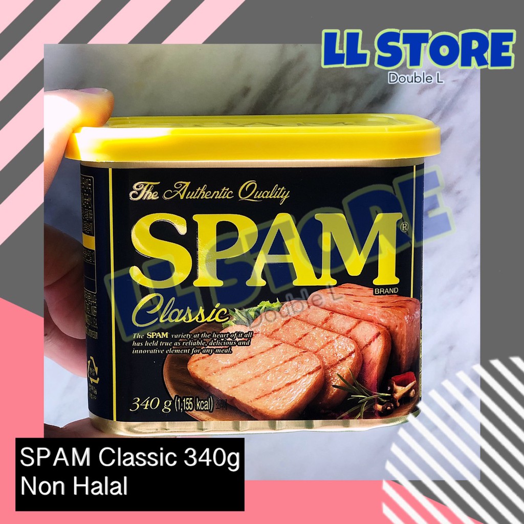 Jual SPAM Classic Korea 340gr | Luncheon Maling Korea Daging Babi ...