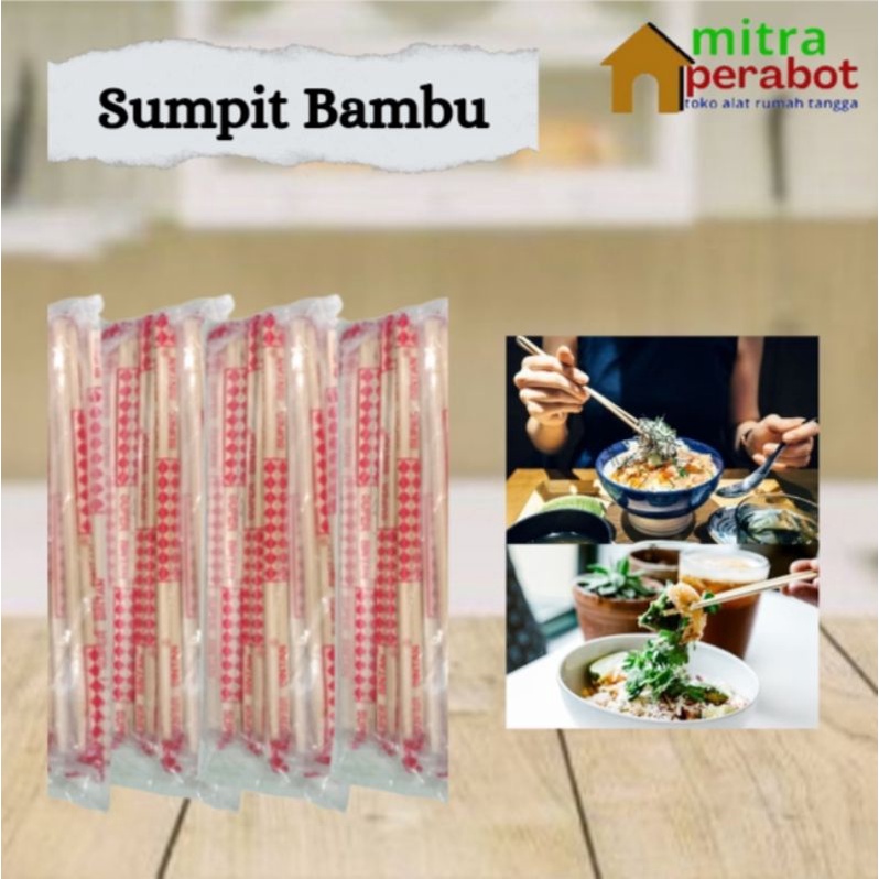Jual Sumpit Bambu Sumpit Kayu Sumpit Makan Super Bintan sepasang 1 ...
