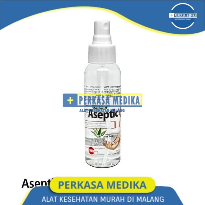 Jual Aseptic Plus Spray 100 ml Onemed Perkasa Medika Malang | Shopee ...