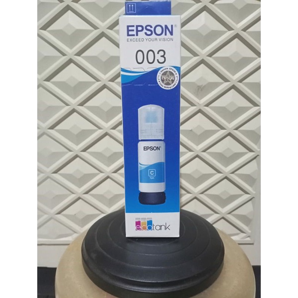 Jual tinta EPSON 003 cyan | Shopee Indonesia
