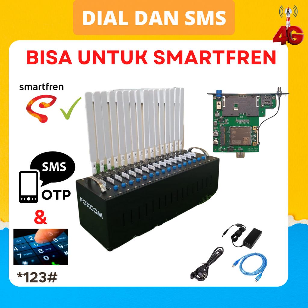 Jual MODEM FOXCOM 16 PORT 4G NON-USAGE | MODEM 4G | SUPPORT SMART ACT ...