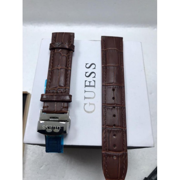 Jual TALI JAM TANGAN KULIT BUAT GUESS ORIGINAL | Shopee Indonesia