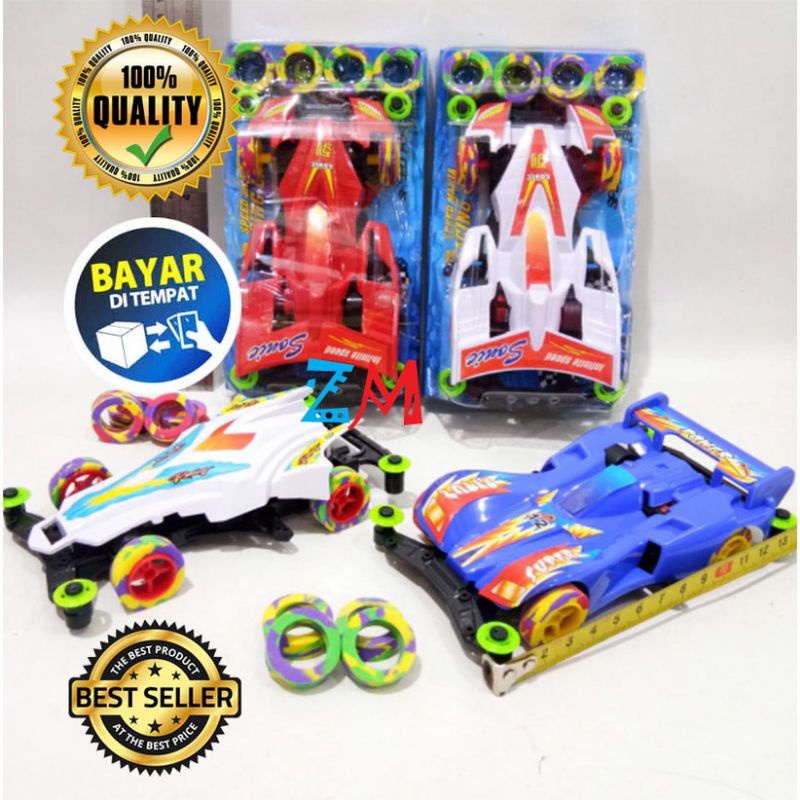 Jual Mainan anak mobil balap racing car / mobil tamiya mini 4 WD murah ...
