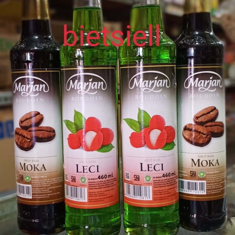 Jual marjan sirup leci 460 ml lychee syrup | Shopee Indonesia