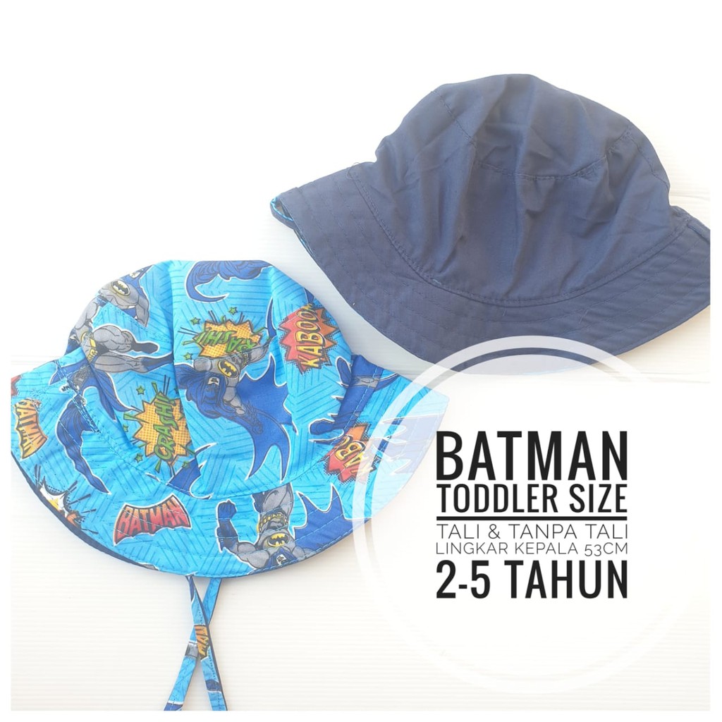 Jual Bucket Hat Toddler - Batman | Shopee Indonesia