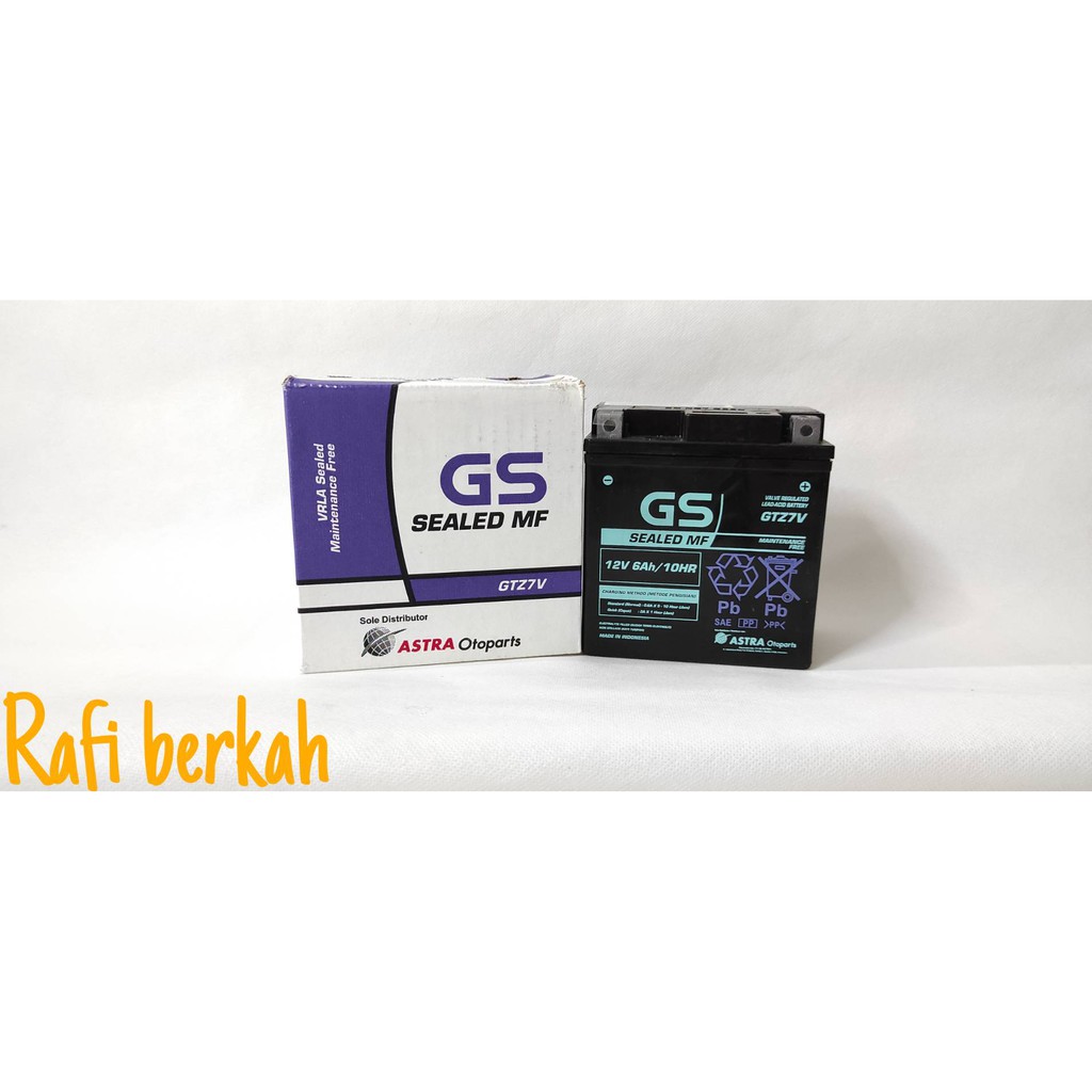 Jual Aki Motor YAMAHA NMAX,AEROX GTZ7V GS ASTRA ORIGINAL Aki Kering ...