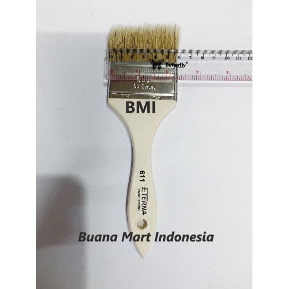 Jual (1 PC) Kuas Eterna 2,5 Inch | Kuas 611 2.5" | Kuas Cat Eterna 2.5 | Shopee Indonesia