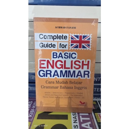Jual Complete Guide For Basic English Grammar - Achmad Fanani | Shopee ...