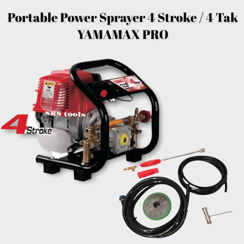 Jual YAMAMAX PRO Power Sprayer Portable 4 Stroke / Mesin Semprot Knapsack PPS 4 Tak | Shopee ...