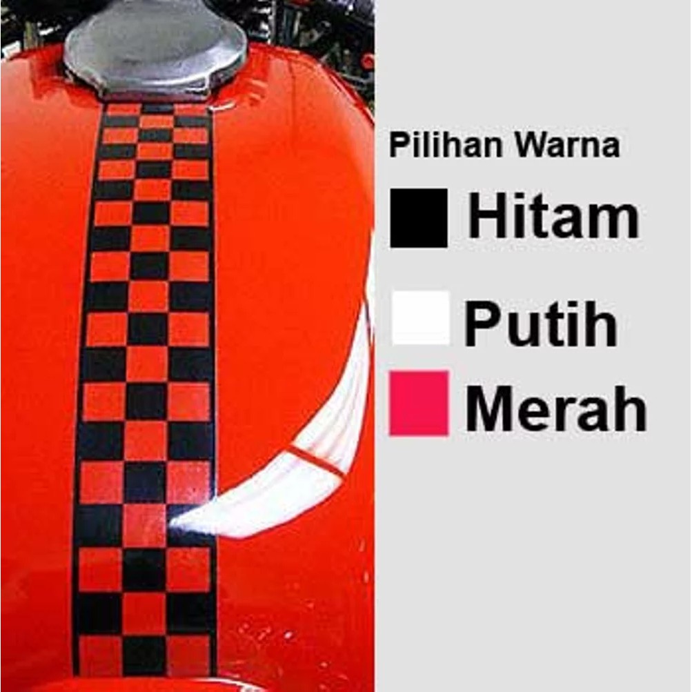 Jual Strip Model Cafe Racer (Bendera Rally) | Shopee Indonesia