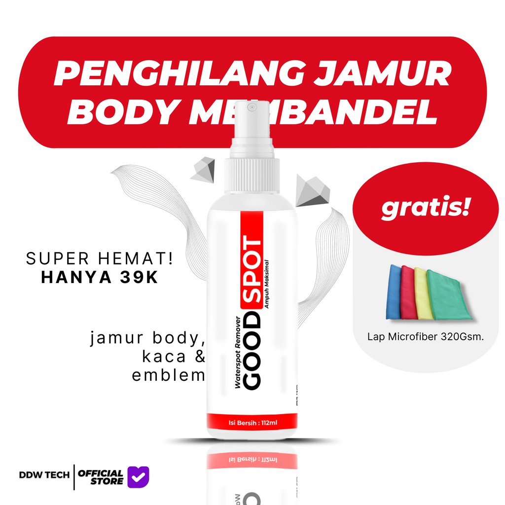 Jual Penghilang Jamur Body Mobil Pembersih Kerak Bodi GOODSPOT | Shopee Indonesia