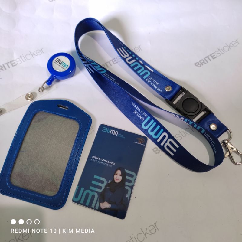 Jual Tali ID CARD BUMN Lanyard BUMN full print ecer ready | Shopee ...