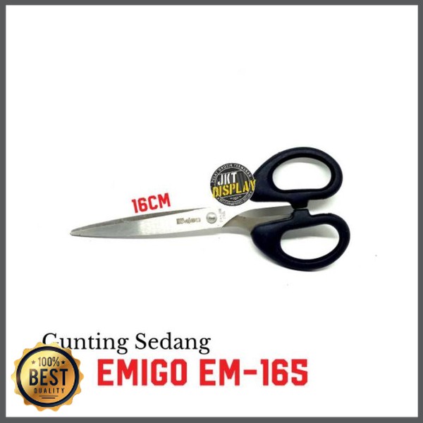 Jual Emigo Gunting Sedang EM-165 / EM 165 Stainless Steel Tajam - Kuat ...