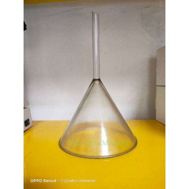Jual Corong Kaca diameter 150mm/ Corong Gelas diameter 150mm Pyrex ...