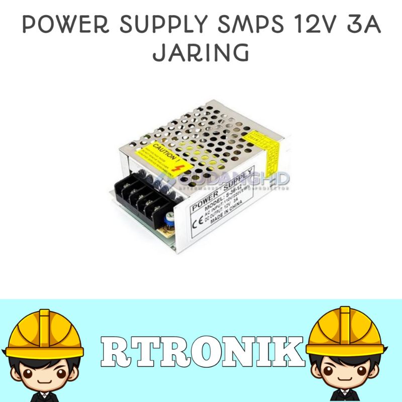 Jual Power Supply SMPS PSU JARING 12V 3A atau 5A | Shopee Indonesia
