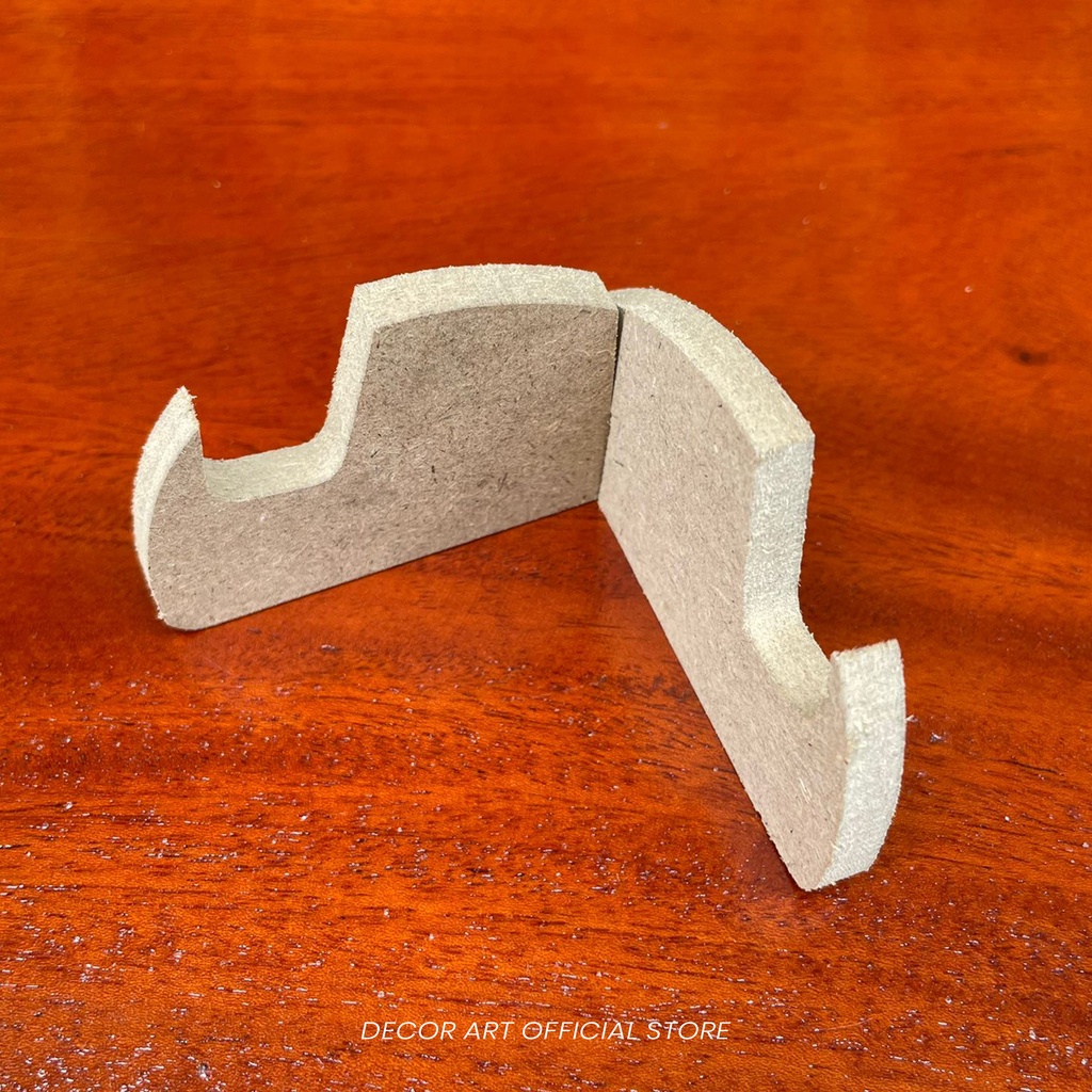 Jual DECOR ART Standing Photo Papan Pesan Akrilik Kayu Easel Tripod ...