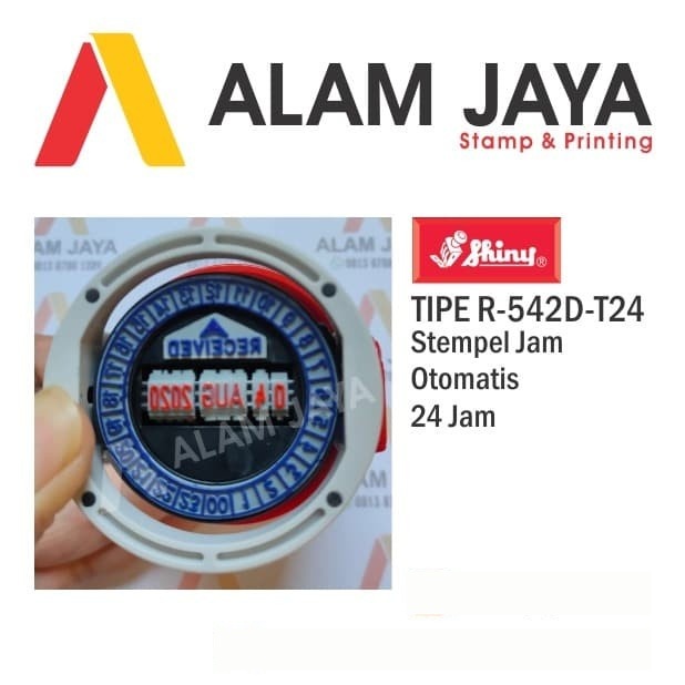 Jual Stempel Jam Tanggal Shiny R542D | Shopee Indonesia