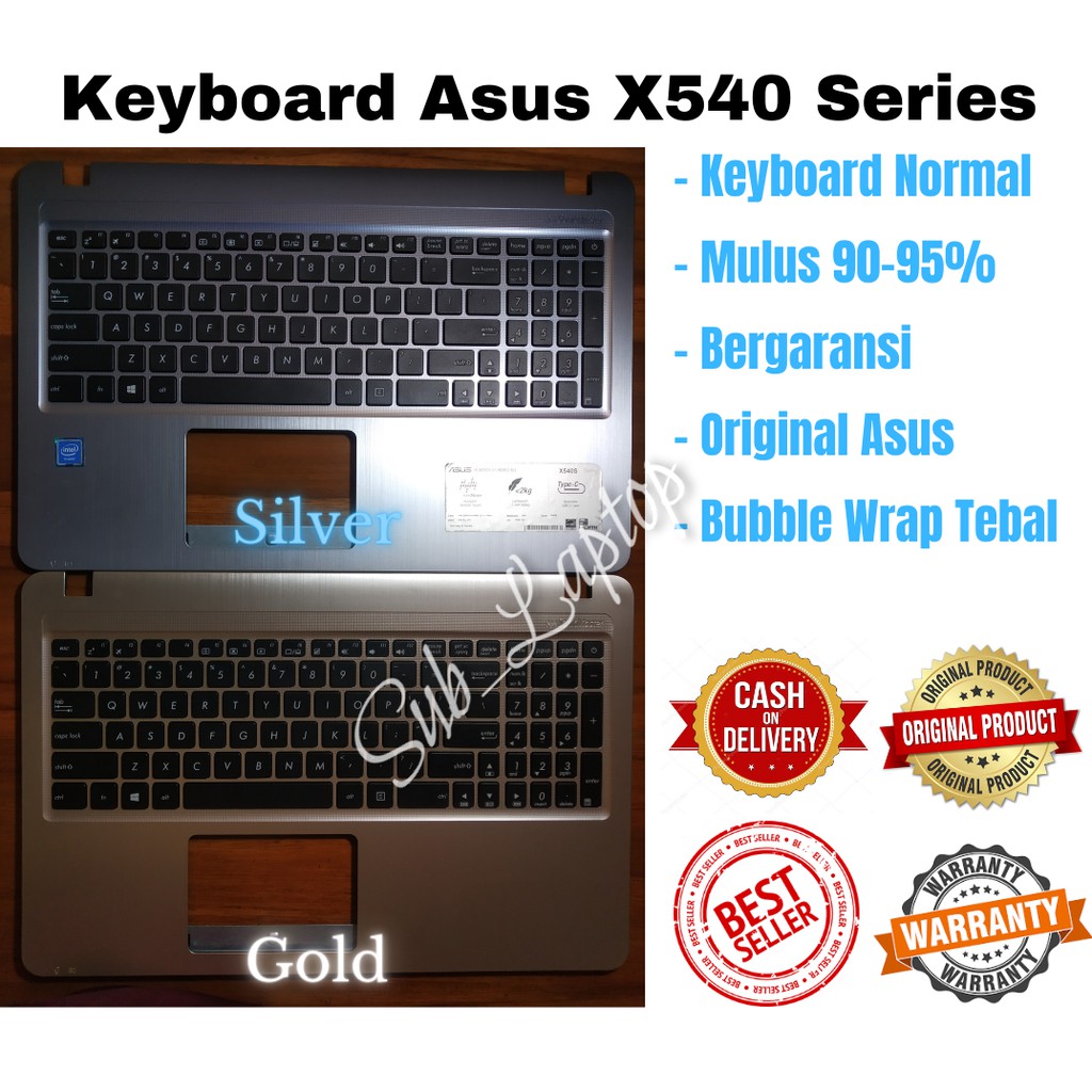 Jual Keyboard Normal Top case Frame Keyboard Asus X540 X540S X540L ...