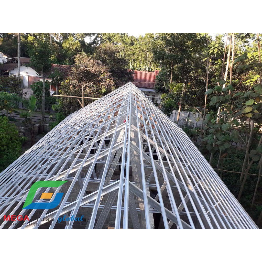 Jual Pasang Rangka Atap Baja Ringan C75 075Terima Jadi di Malang - Atap ...