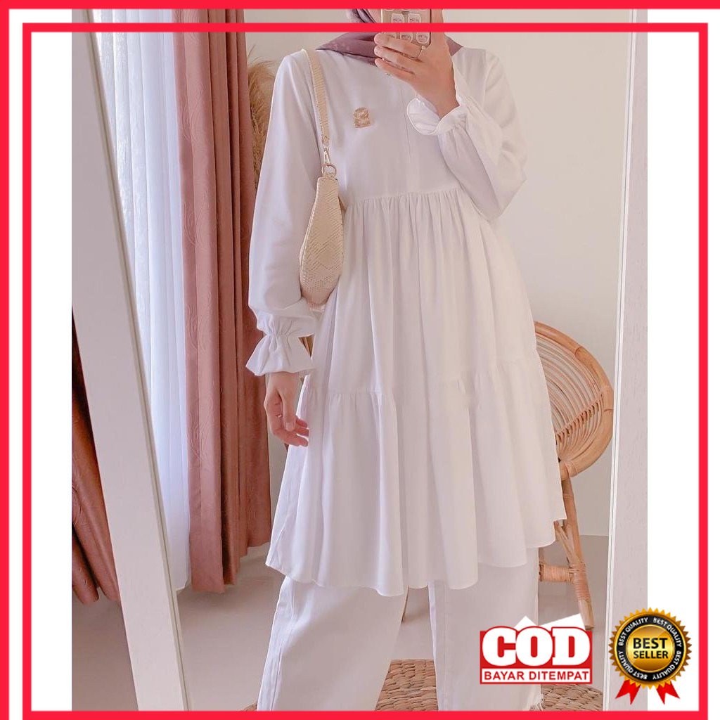 Jual TREND BAJU KEREN TERPOPULER / Soraya Tunik || tunik rempel polos ...