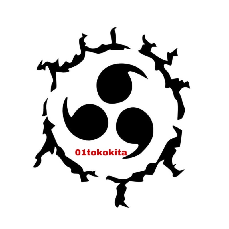 Jual Cutting stiker tanda kutukan orochimaru sticker cuting kutukan ...