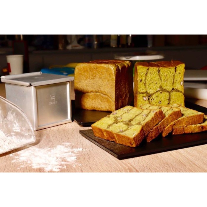 Jual Sanneng SN2182 - Square Loaf Pan 10 x 10 x 10cm | Shopee Indonesia
