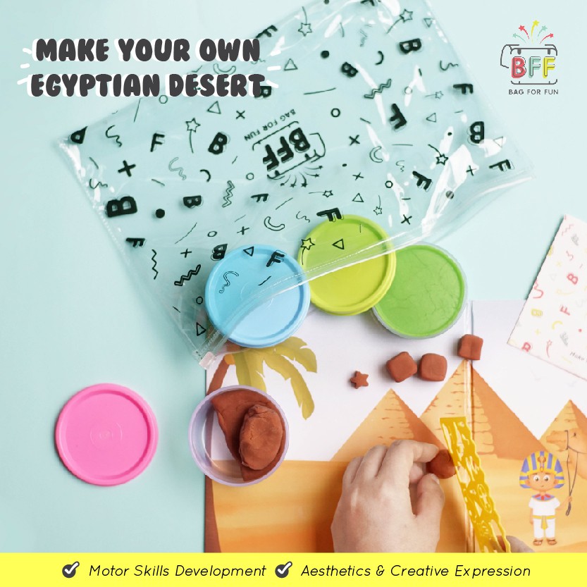 Jual Bag For Fun BFF DIY - Make Your Own Egyptian Desert Playdough (World Theme) | Shopee Indonesia