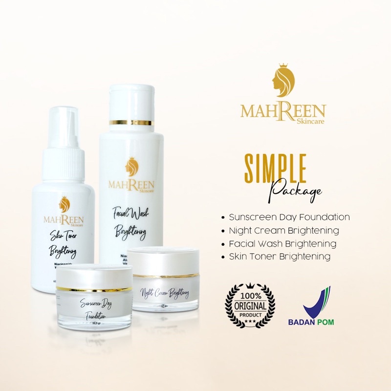 Jual Paket Simple Mahreen Skincare | Shopee Indonesia
