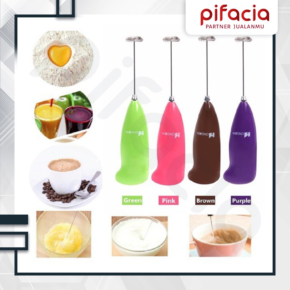 Jual PIFACIA Pengocok Telur Pengaduk Kopi Susu Elektrik Mini Hand Mixer ...