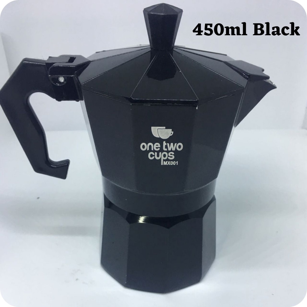 Jual OneTwoCups Espresso Moka Pot Teko Stovetop Filter Coffee Maker (5 ...