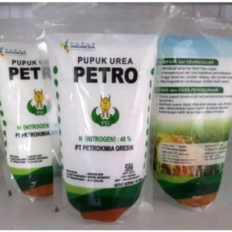 Jual pupuk urea putih petro 1kg non subsidi kemasan reepack | Shopee ...