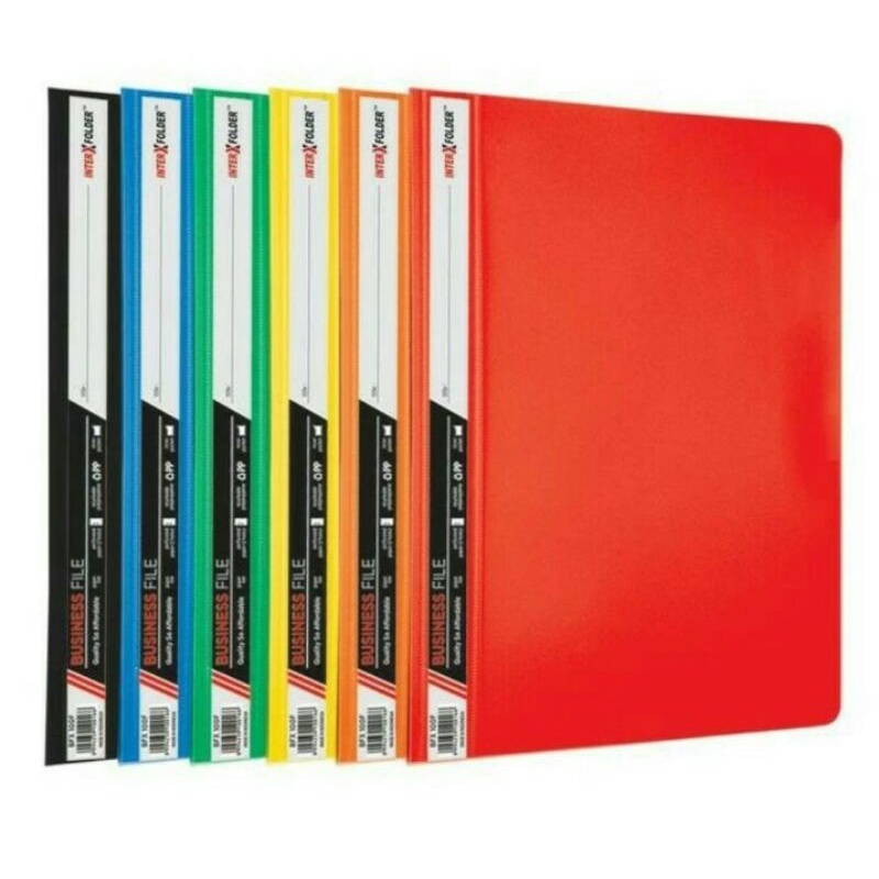 Jual Map Plastik Bisnis File InterX Folio Map Kantong Map Plastik ...
