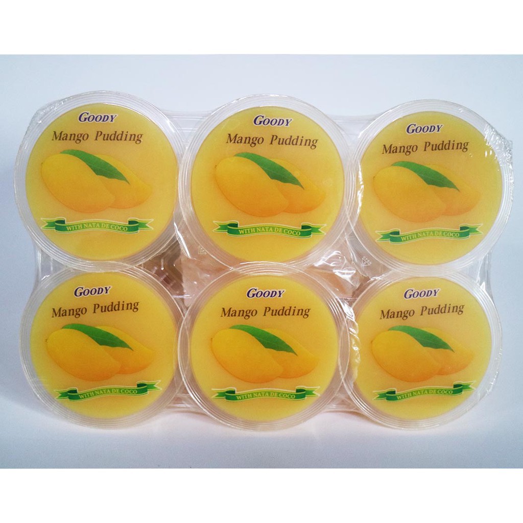 Jual Goody Pudding With Nata De Coco isi 6 Cups 4 Varian Rasa Pilihan ...