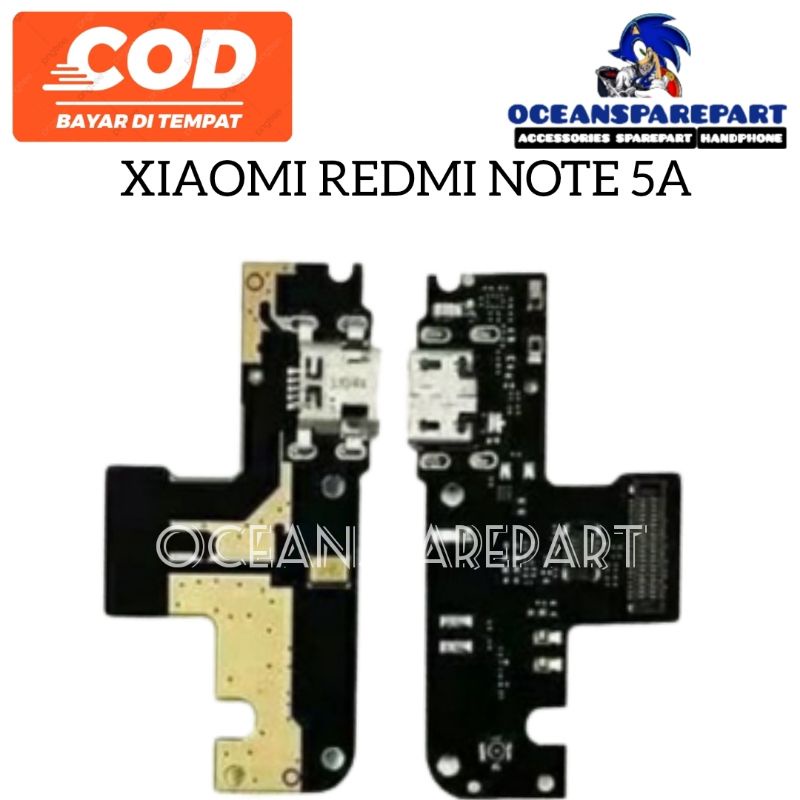 Jual KONEKTOR XIAOMI REDMI NOTE 5A FLEXIBLE PAPAN PCB CAS CHARGER MIC ...