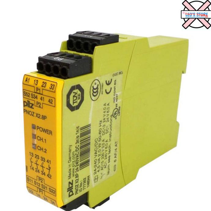Jual Pilz - Safety Relay Pnoz X2.8P 24-240Vac/Dc 3N/O 1N/C - 777302 ...