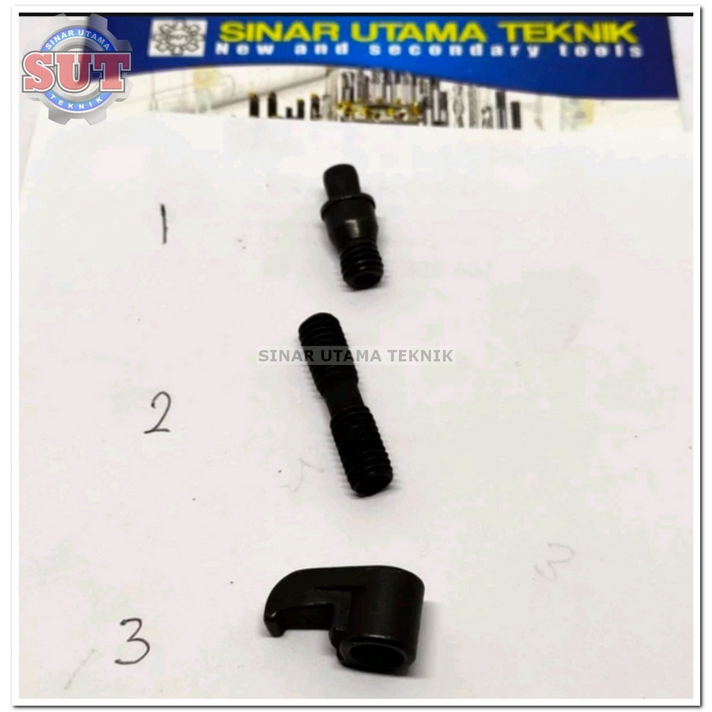 Jual Aksesoris Holder Bubut kelengkapan gagang bubut clamp holder baut ...