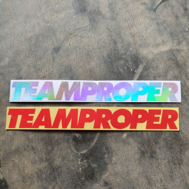Jual STICKER TEAM PROPER VARIO BEAT SCOOPY DLL | Shopee Indonesia