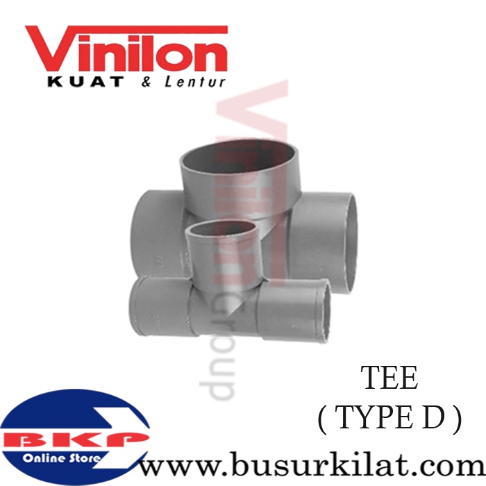 Jual Tee 4 Inch Pvc Vinilon D / Tee Vinilon / Tee Pvc Vinilon D ...