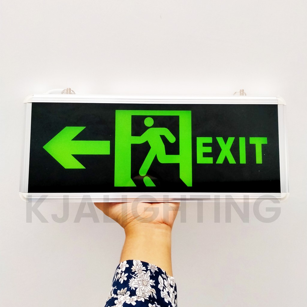 Jual LAMPU DARURAT EMERGENCY EXIT LED LAMPU TANDA EXIT LAMP | Shopee ...
