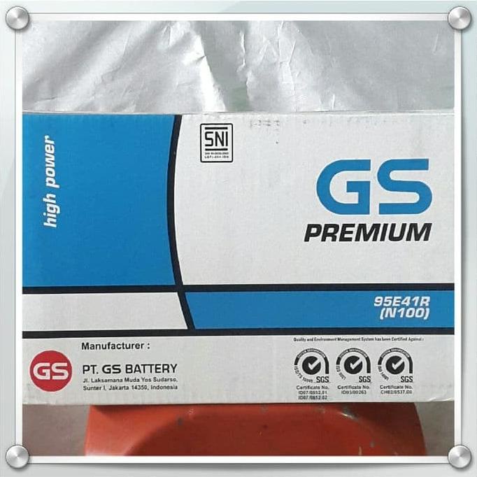 Jual $+$+$+$+] Aki Mobil / Battery GS ASTRA Type GS PREMIUM N100 95E41R ...