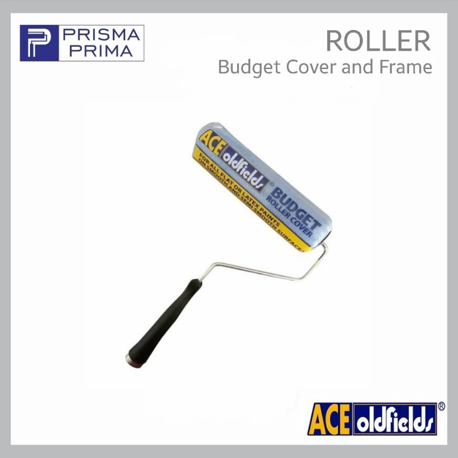 Jual Kuas Roll Cat Tembok BUDGET 9 Inch Rol Copot Paint Roller ACE ...