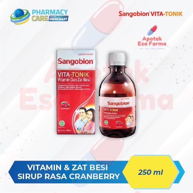 Jual Sangobion Vita-Tonik Sirup 250 mL | Shopee Indonesia