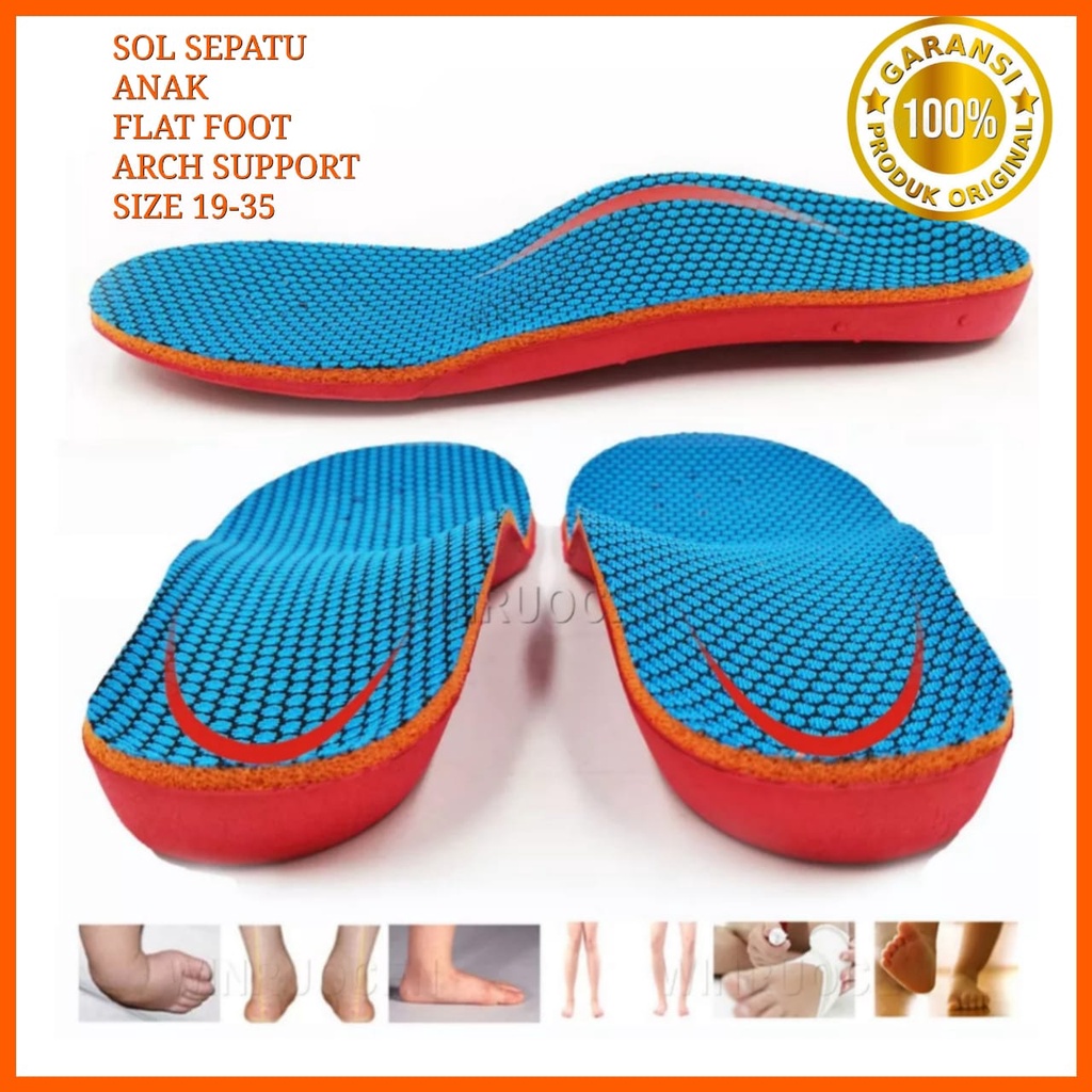 Jual ALAS SEPATU ANAK FLAT FOOT SUPPORT SOL SEPATU KAKI DATAR UNTUK ...
