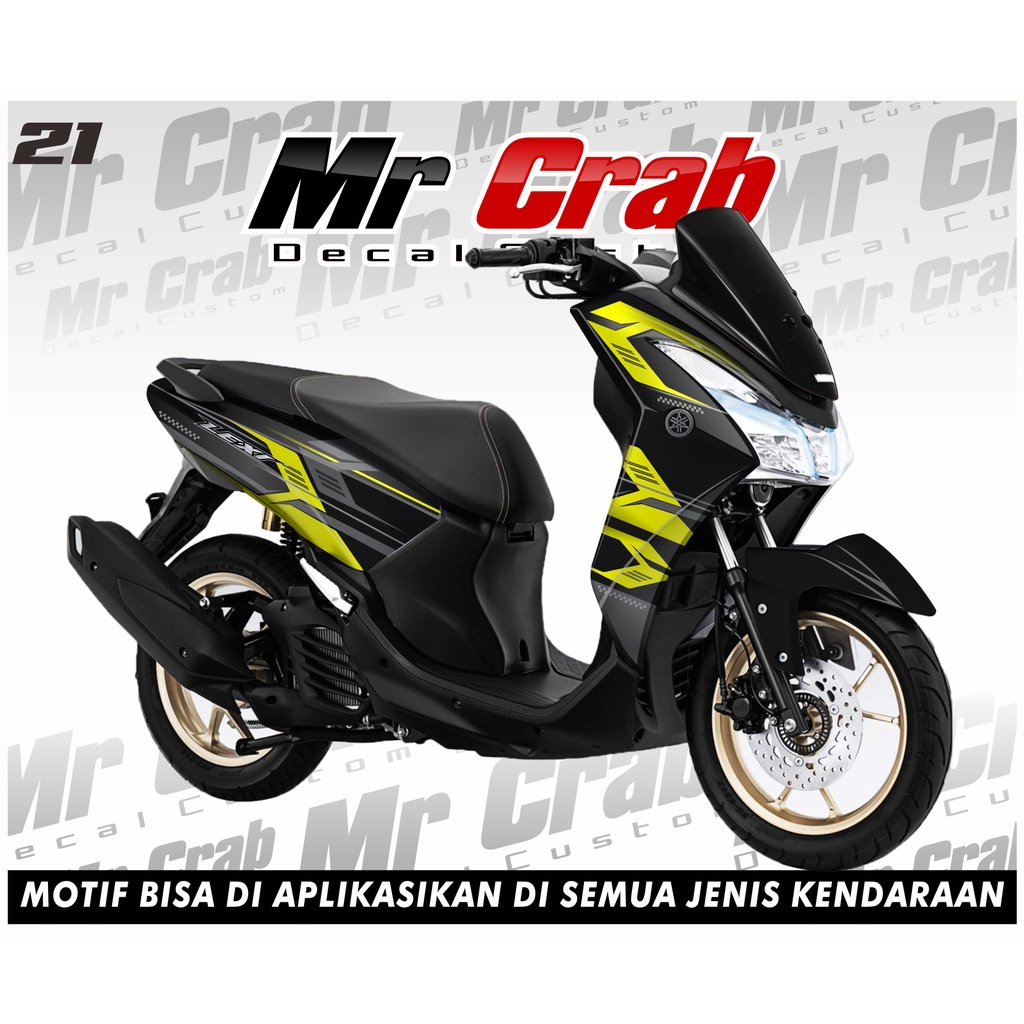 Jual Decal Sticker Lexi Full Body Striping Full Body Lexi Desain Racing ...