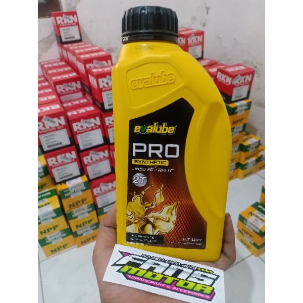Jual OLI SAMPING OLI 2T EVALUBE PRO 700ML | Shopee Indonesia