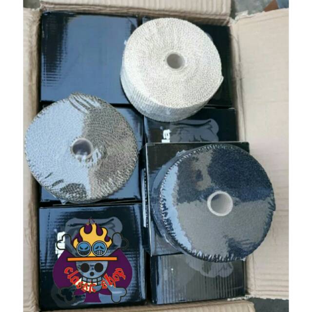 Jual wrap pembungkus leheran leher knalpot anti panas japstyle | Shopee ...