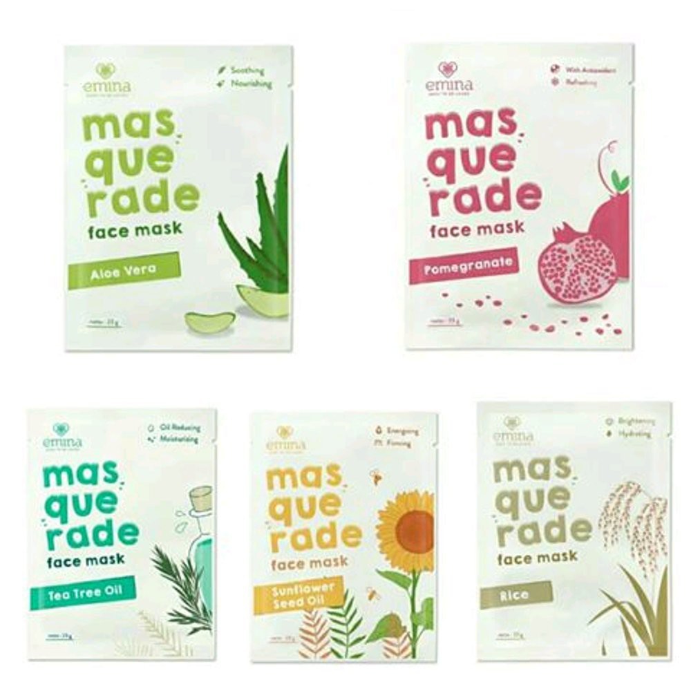 Jual EMINA Masquerade Face Mask | Shopee Indonesia